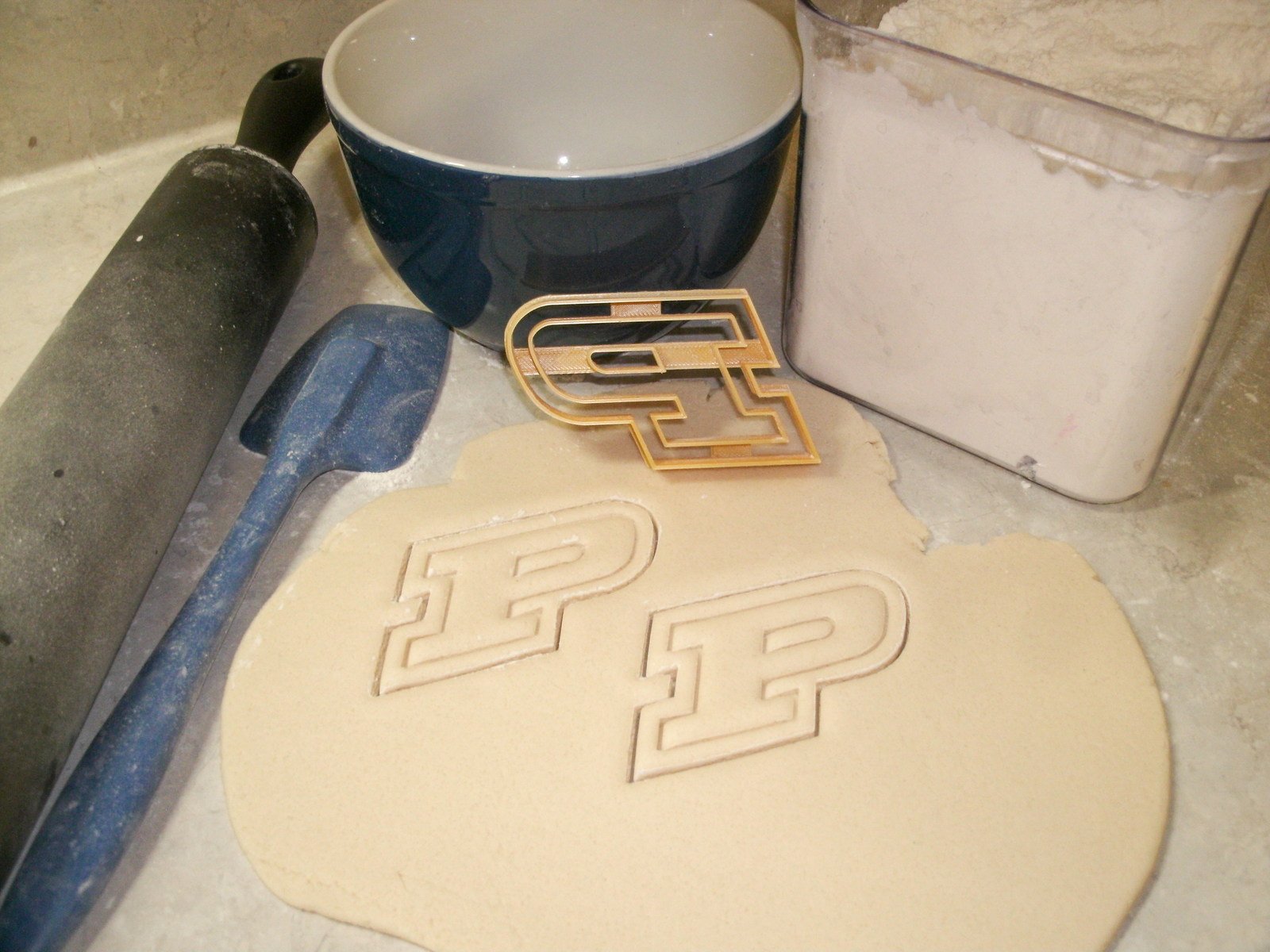 Purdue Boilermakers P Letter University Cookie Cutter Made In USA ...