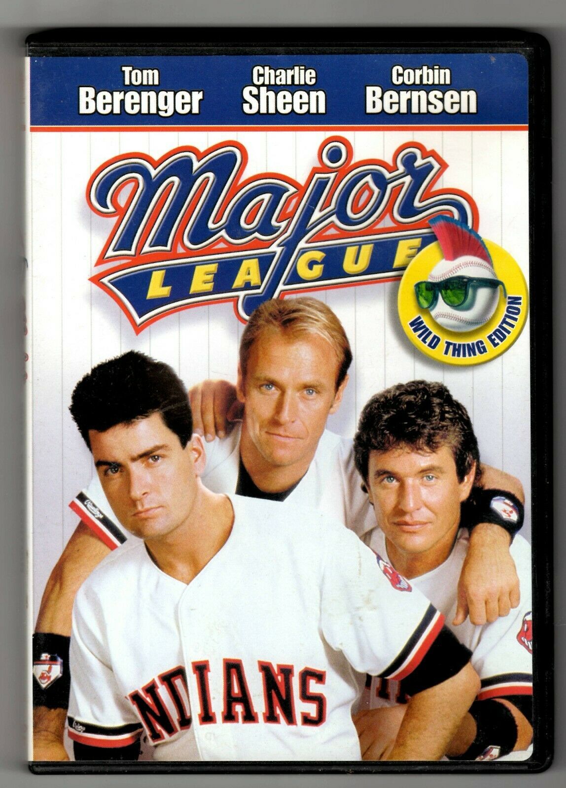 Major League VINTAGE DVD Charlie Sheen Wesley Snipes Tom Berenger ...