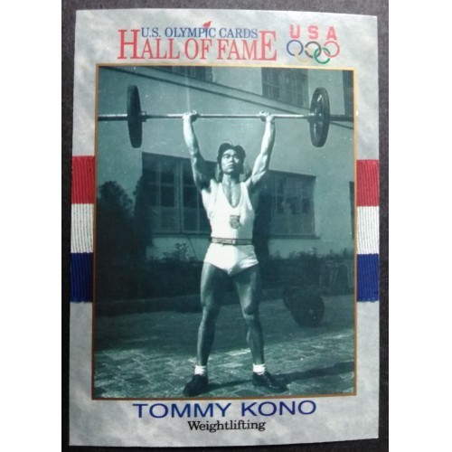 TOMMY KONO Weightlifting US Olympic Card Hall of Fame - DVDs & Blu-ray ...