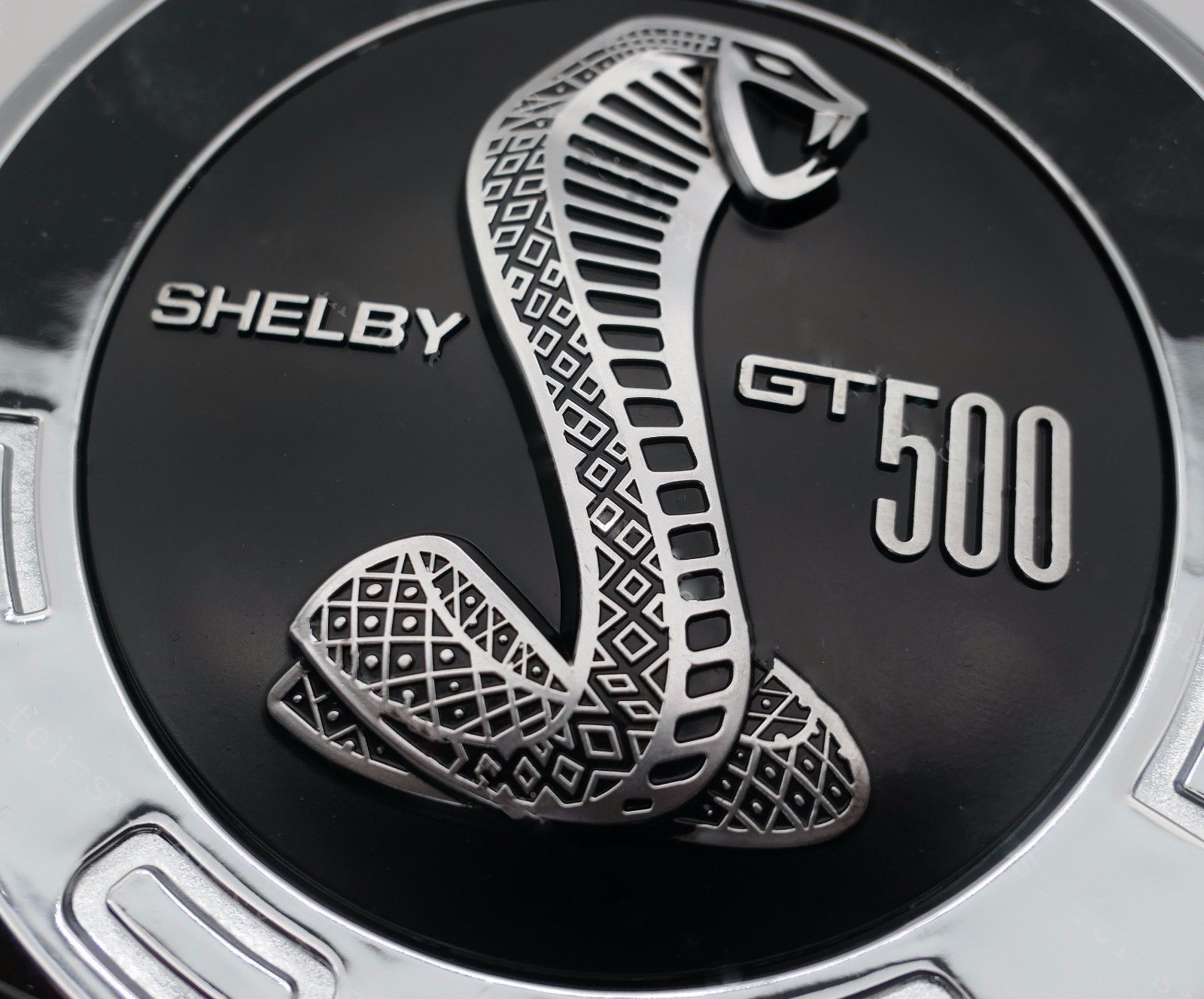 Convex Base Cobra Shelby GT500 SVT Rear Trunk Tail Deck Lid Emblem For ...