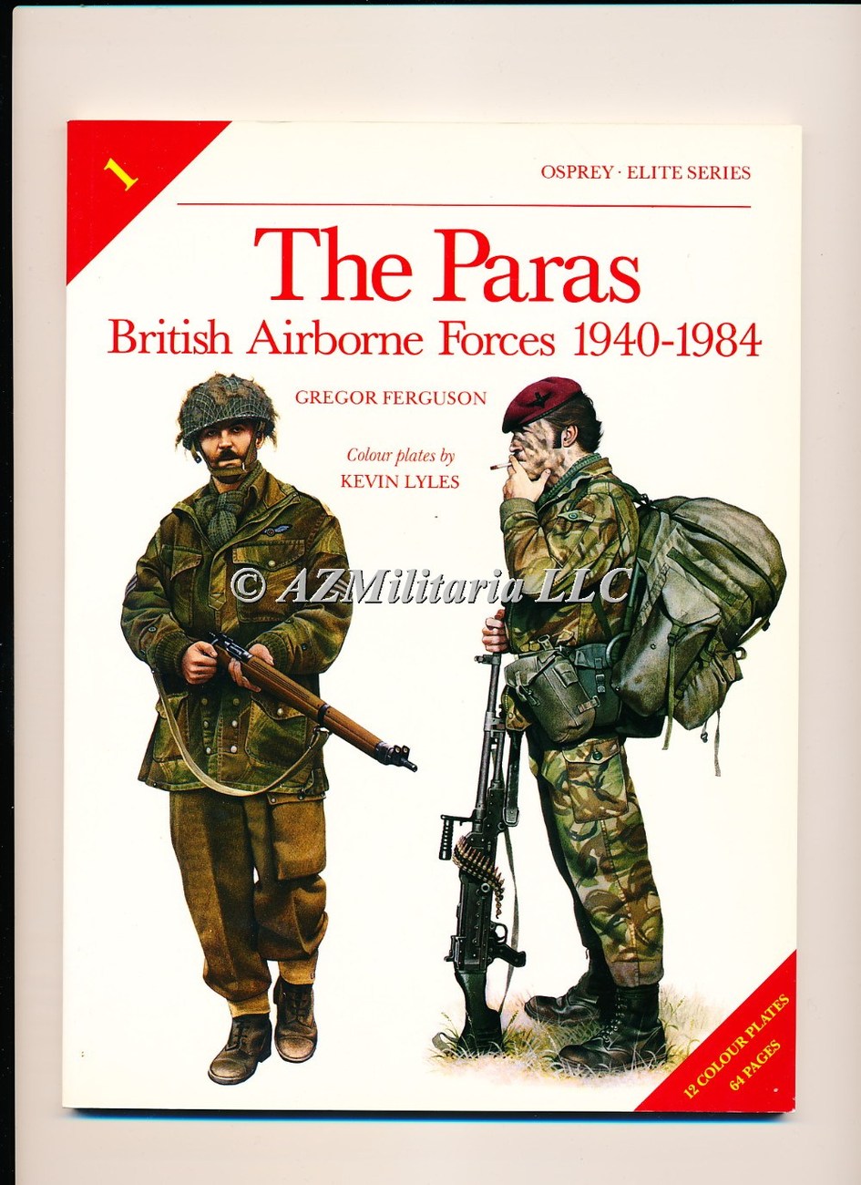 The Paras British Airborne Forces 1940-1984 Elite Series 1 - Books