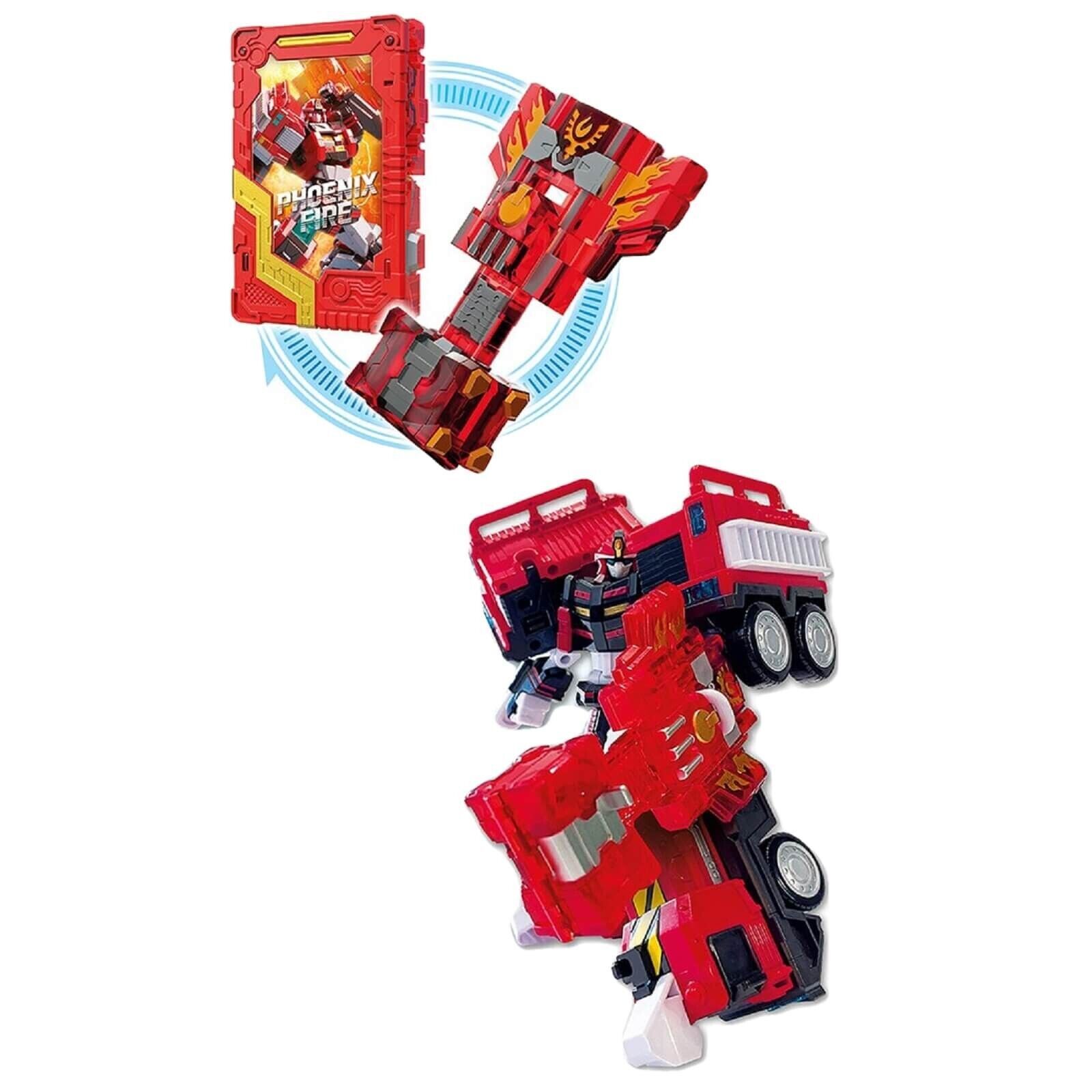 Metal Cardbot Phoenix Fire Korean Fire Truck and similar items