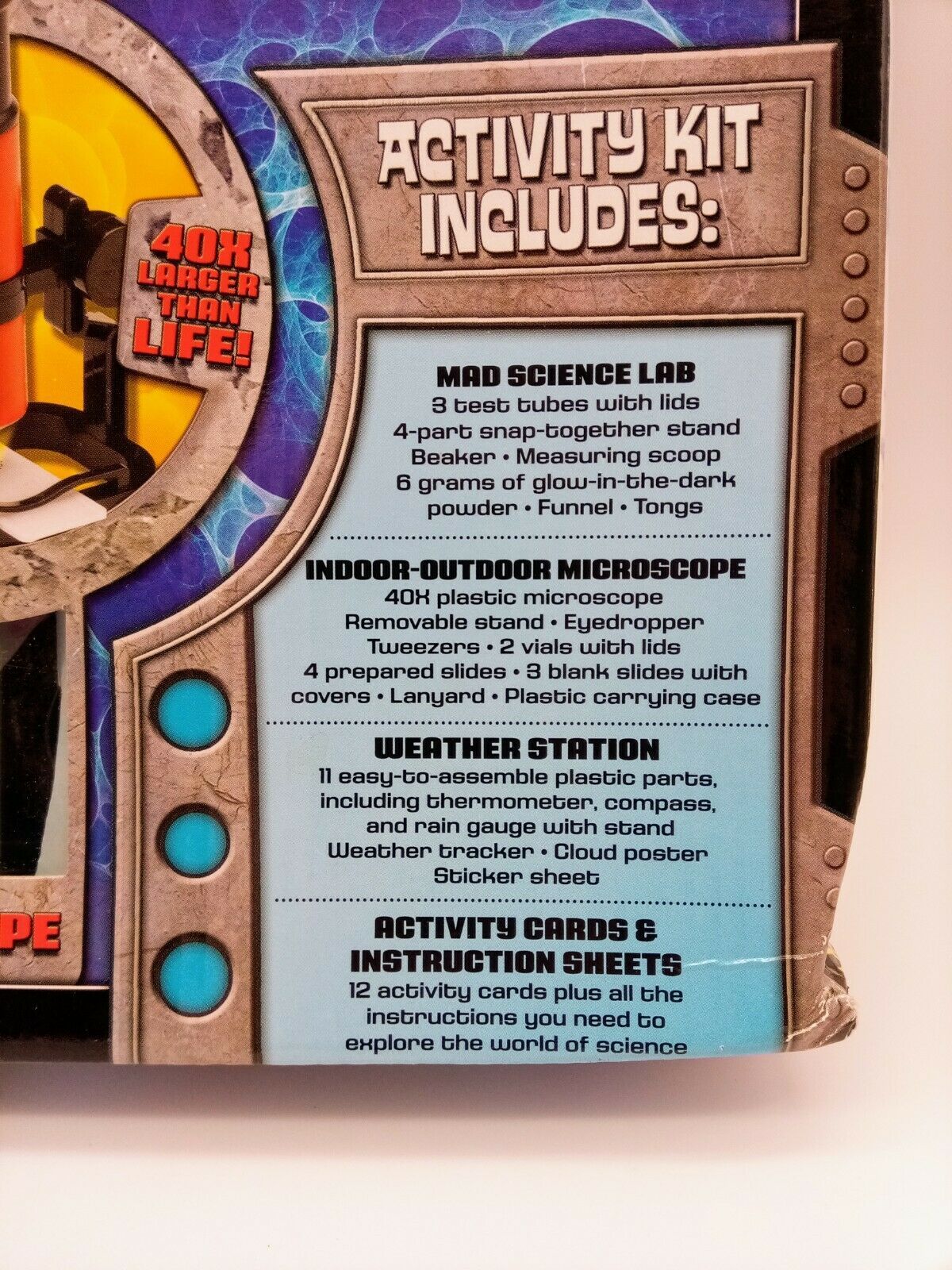 Smart Lab Indoor Outdoor Science Lab Microscope Kids FUN Activity Kit ...