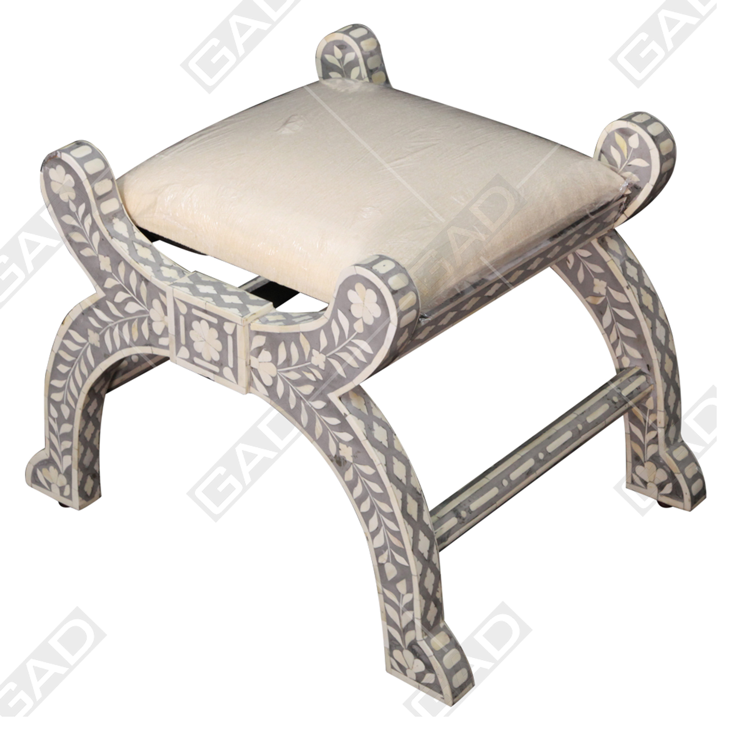 Bone inlay petty roman chair - bone inlay furniture by Galaxy Art Deco ...