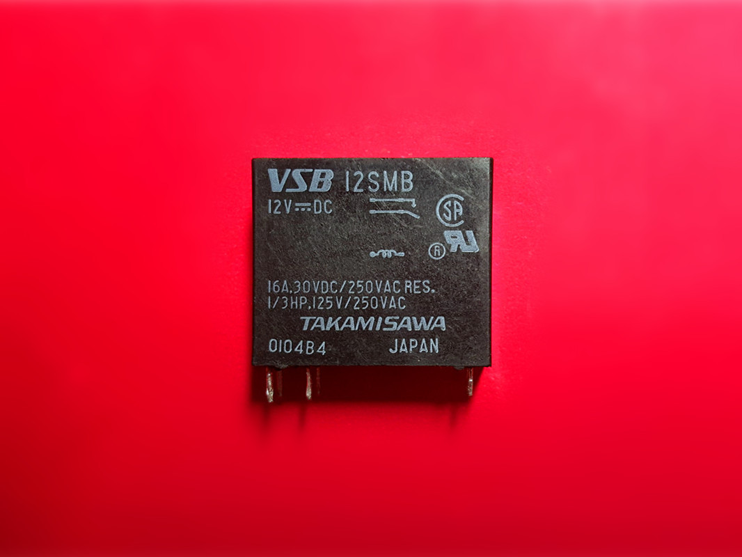 VSB12SMB, VSB 12SMB, 12VDC POWER Relay, TAKAMISAWA Brand New!! - Other