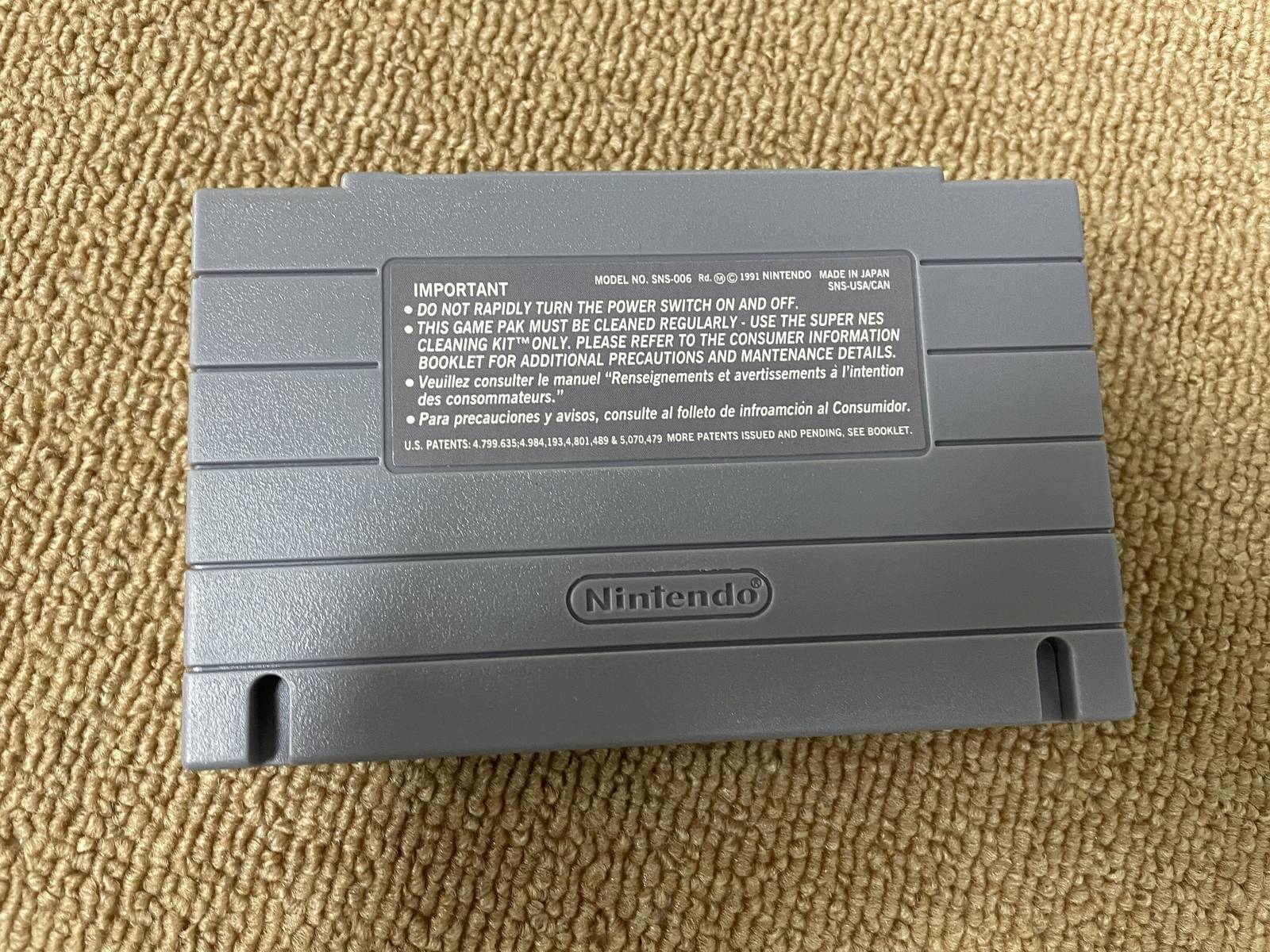 Ultimate Mortal Kombat 3 Deluxe SNES Super Nintendo UMK3 very rare ...