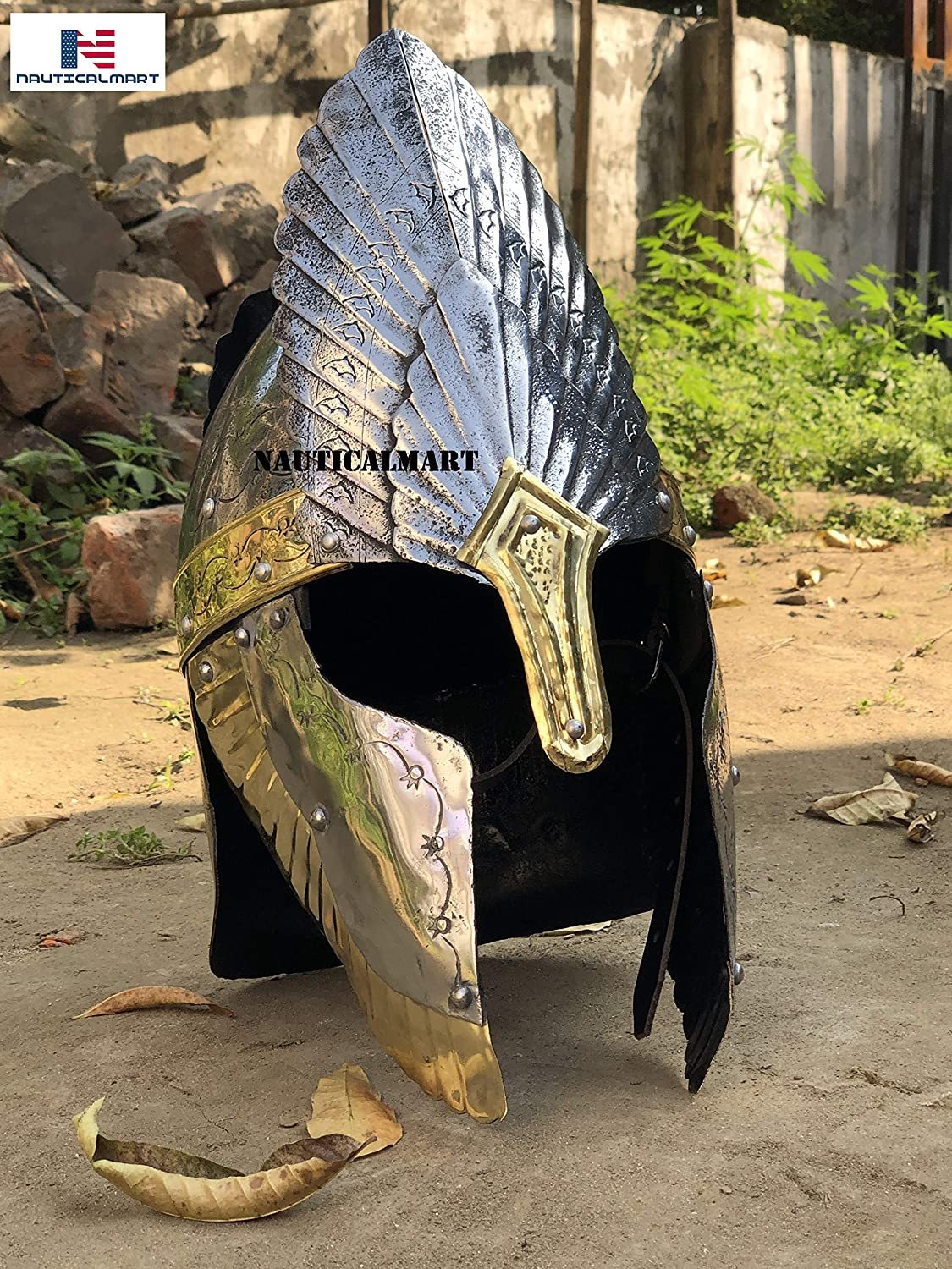 NauticalMart Helmet of Isildur Lord of The Rings Medieval Times Cosplay ...