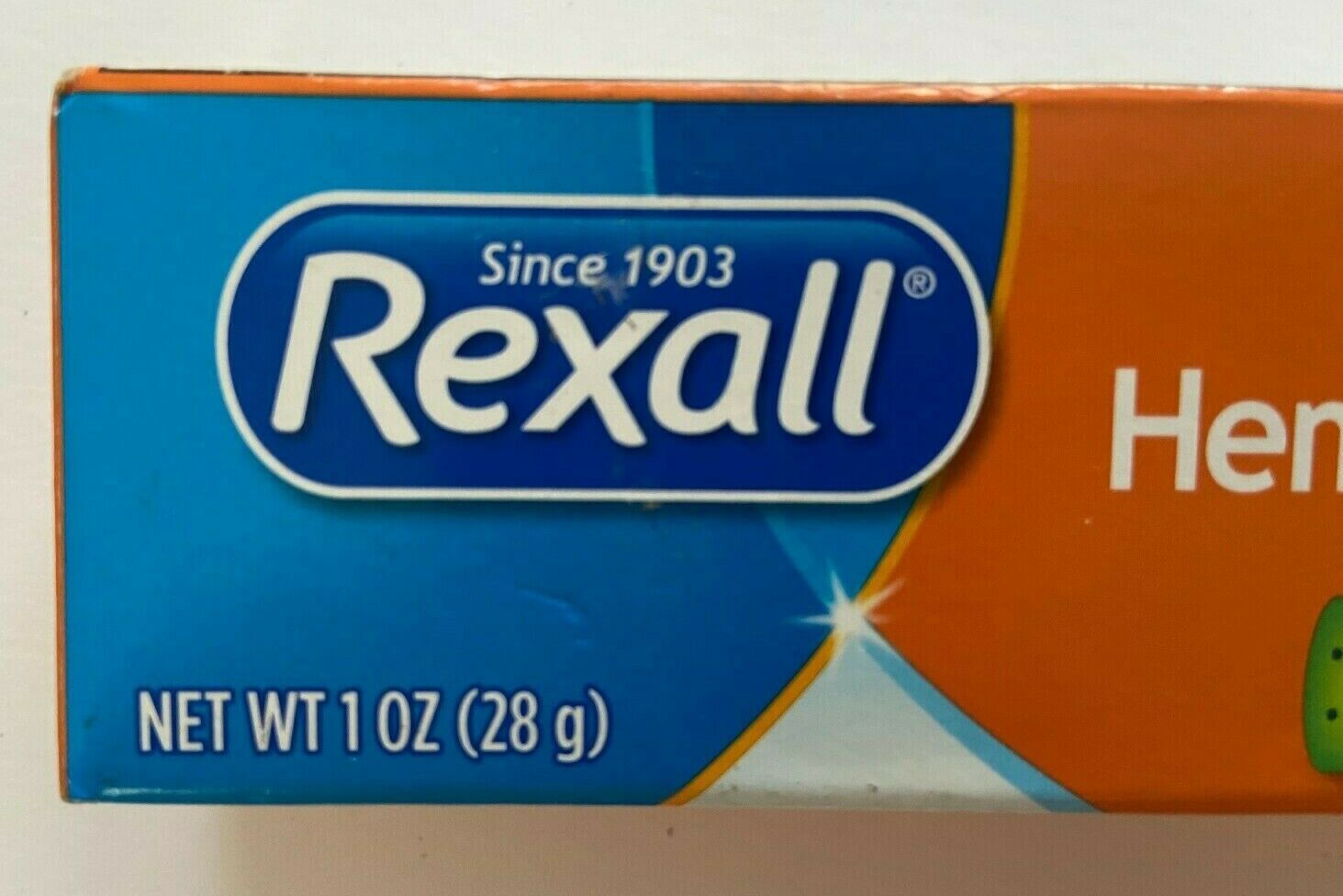 Hemorrhoidal Cream 1 oz Rexall Maximum Strength - Ointments, Creams & Oils