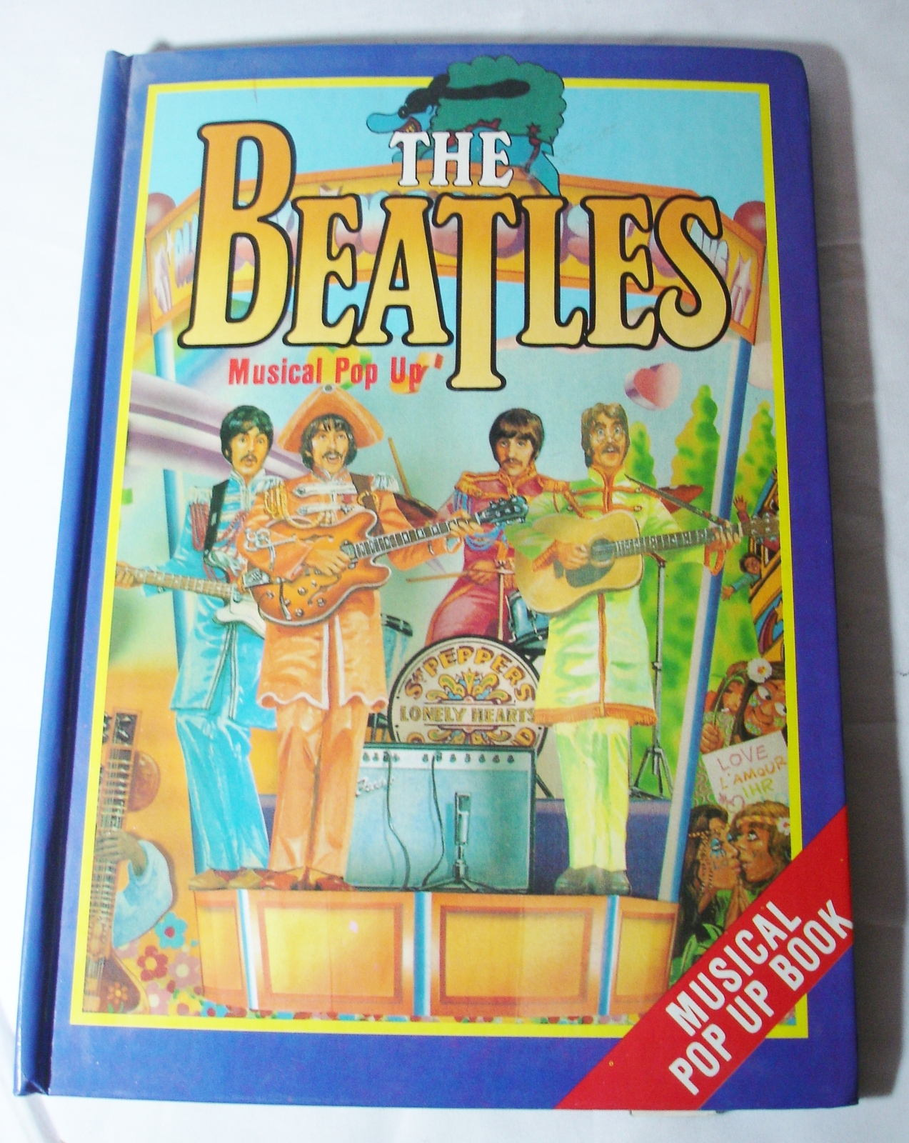 Beatles Musical Pop-Up Book Sgt Pepper1985 (no music) Original 1985 ...