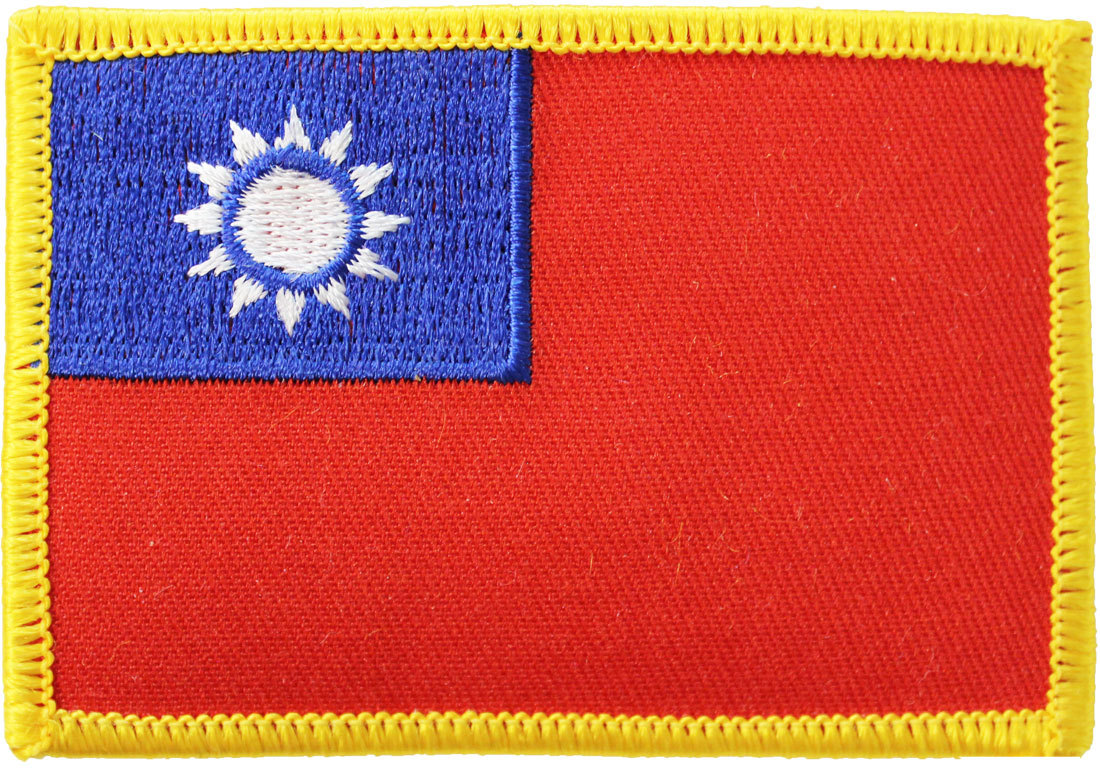 Taiwan Rectangular Patch - Collectibles