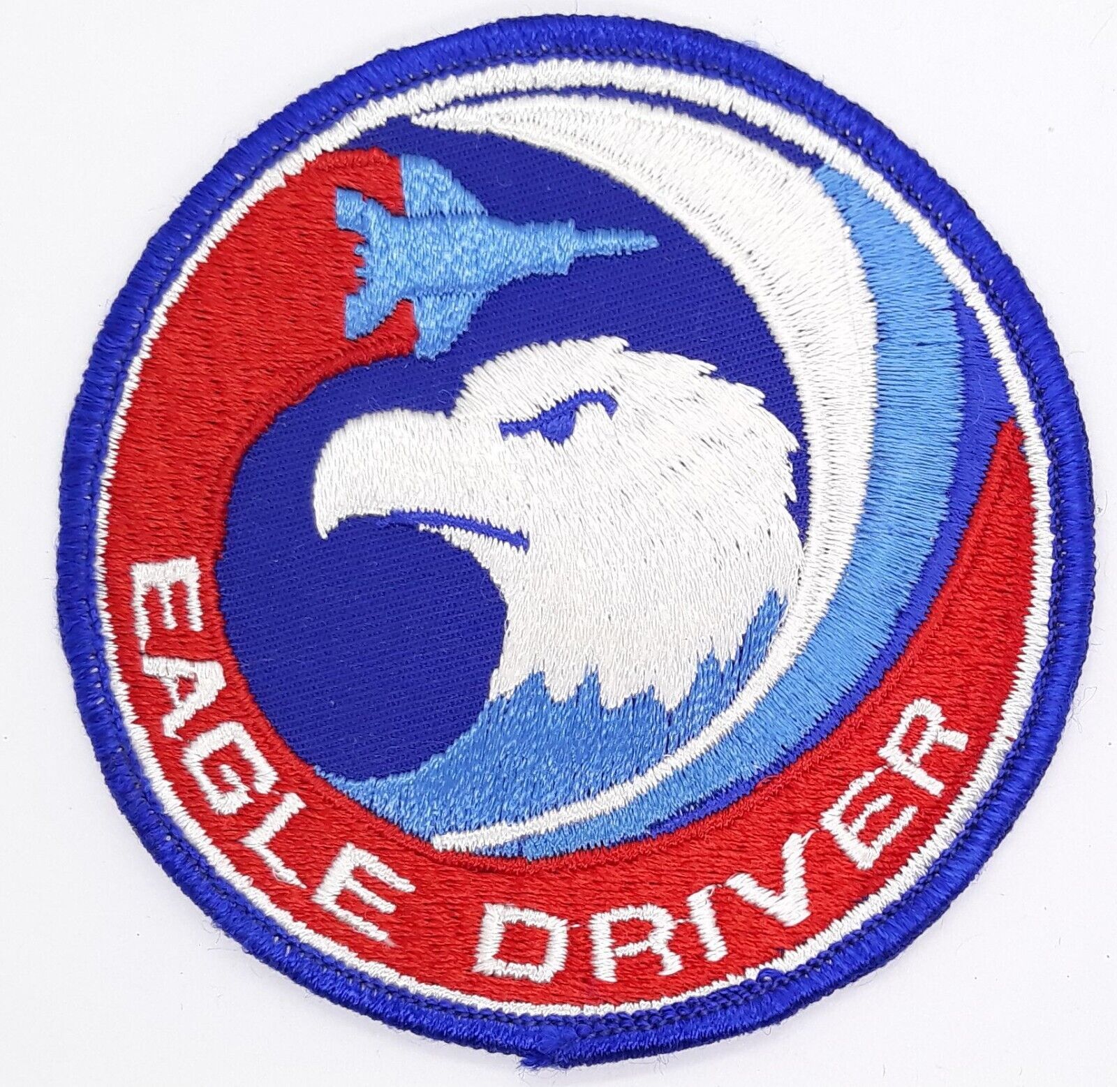 Eagle Driver F-15 Jacket Iron On Patch Aviation Aircraft 4"X 4 ...