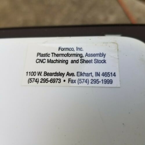 FORMCO ICEBOX LID COVER WOODGRAIN FINISH 28"×15" RV CAMPING ICE CHEST ...