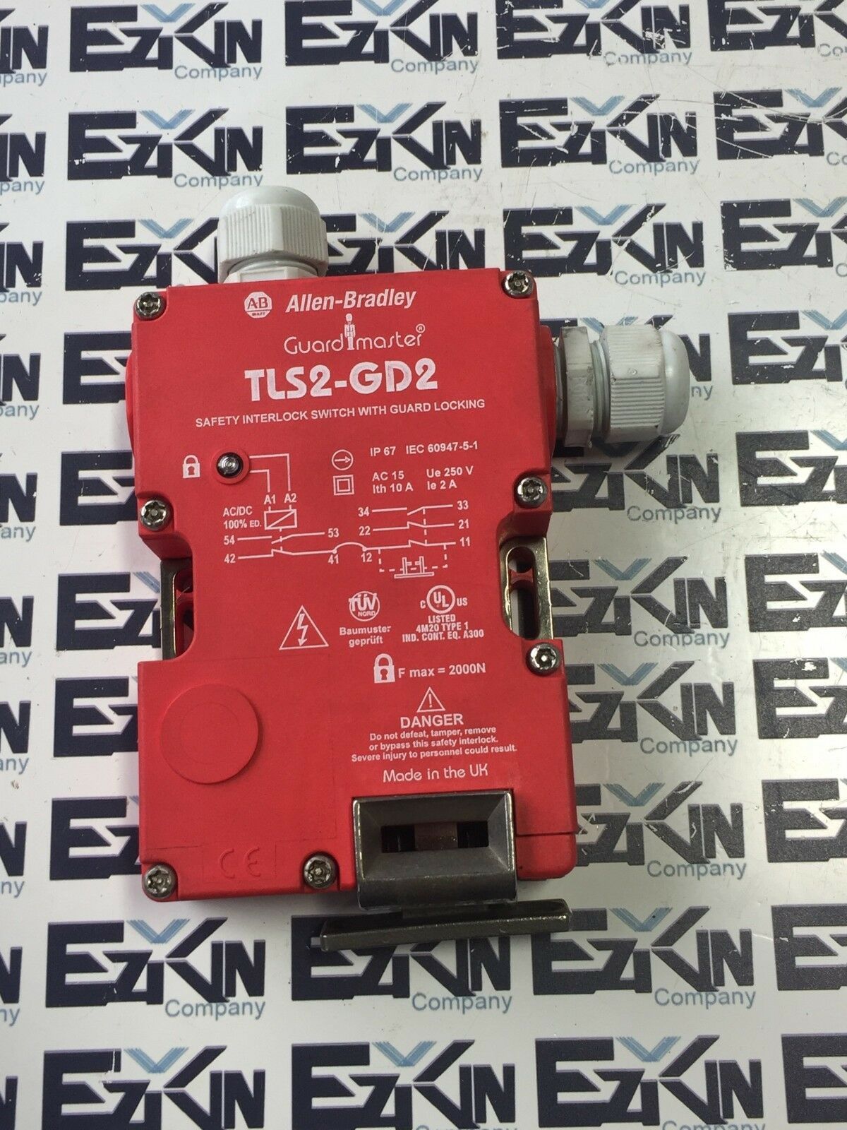 ALLEN BRADLEY GUARDMASTER TLS2-GD2 SAFETY INTERLOCK SWITCH - Switch ...