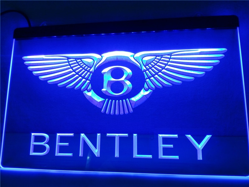Bentley Led Neon Sign Home Decor, Room, Garage, Showroom, Craft Art ...