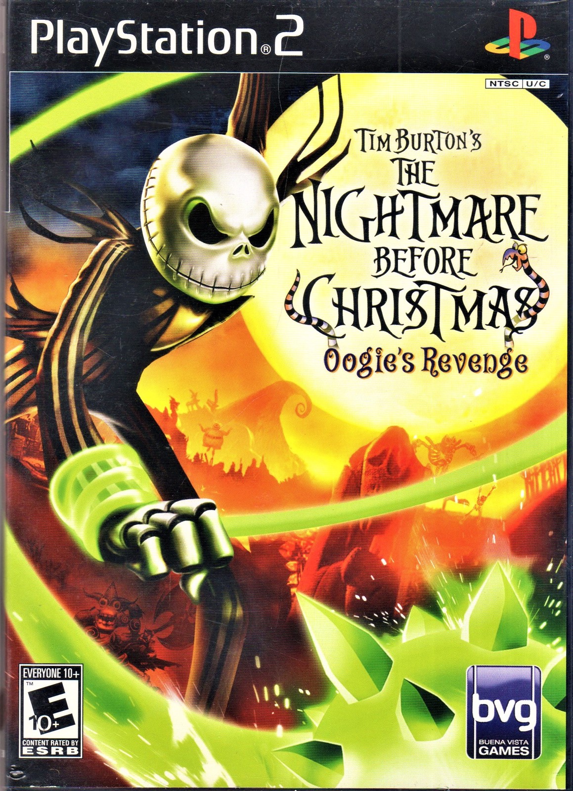 The Nightmare Before Christmas Oogie's Revenge (PlayStation 2 PS2 ...