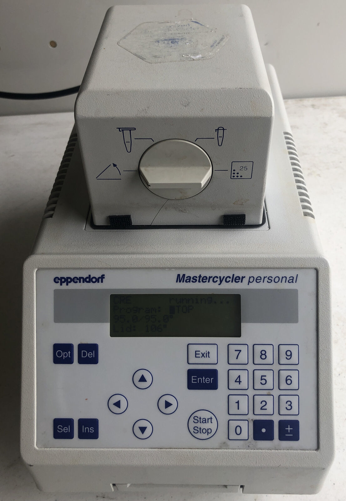 Eppendorf Mastercycler Personal 5332 16-Well PCR Thermocycler Thermal ...