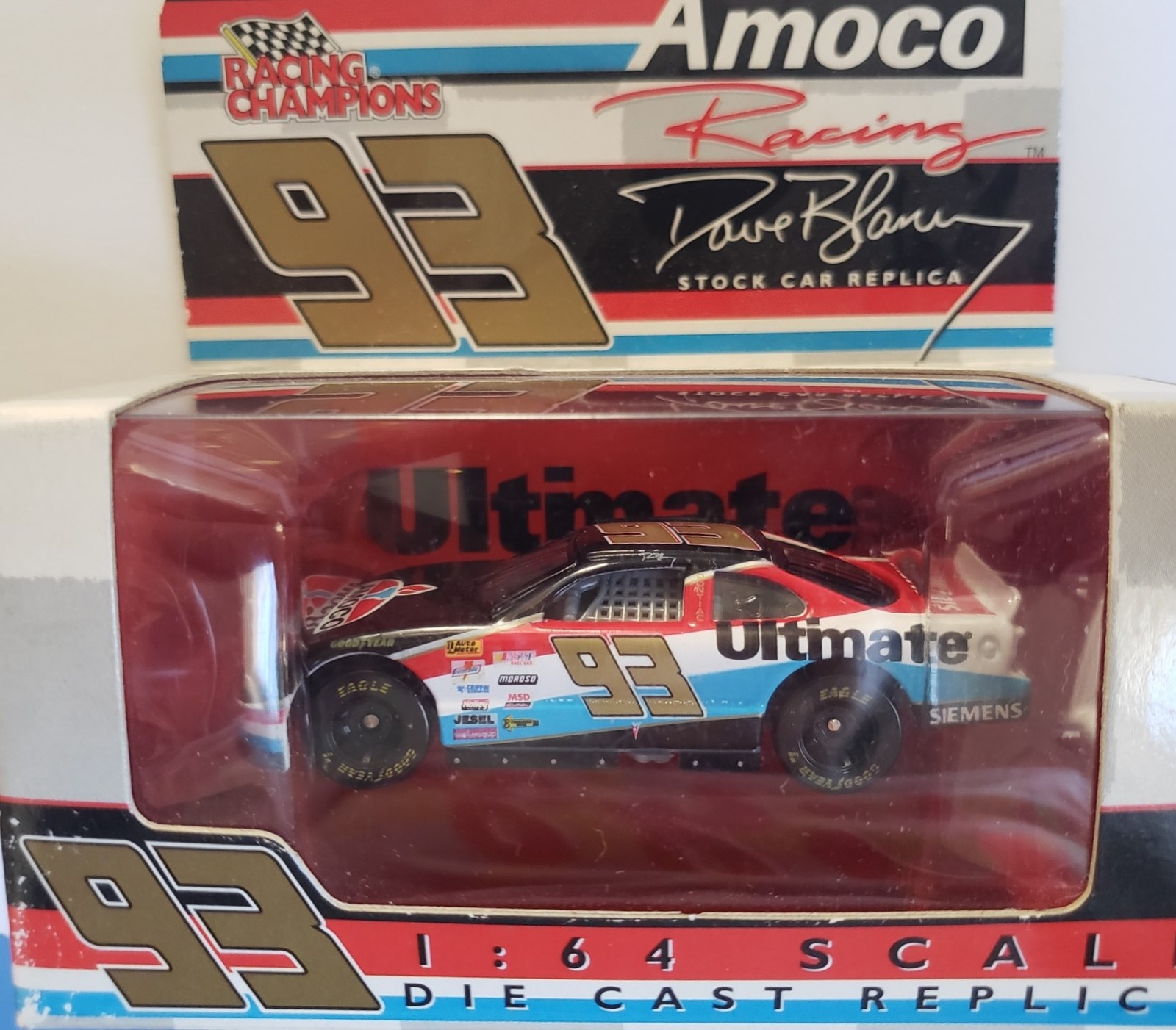 93 AMOCO Racing NHRA Pro Stock Car Replica Dave Blaney 2000 Collection ...