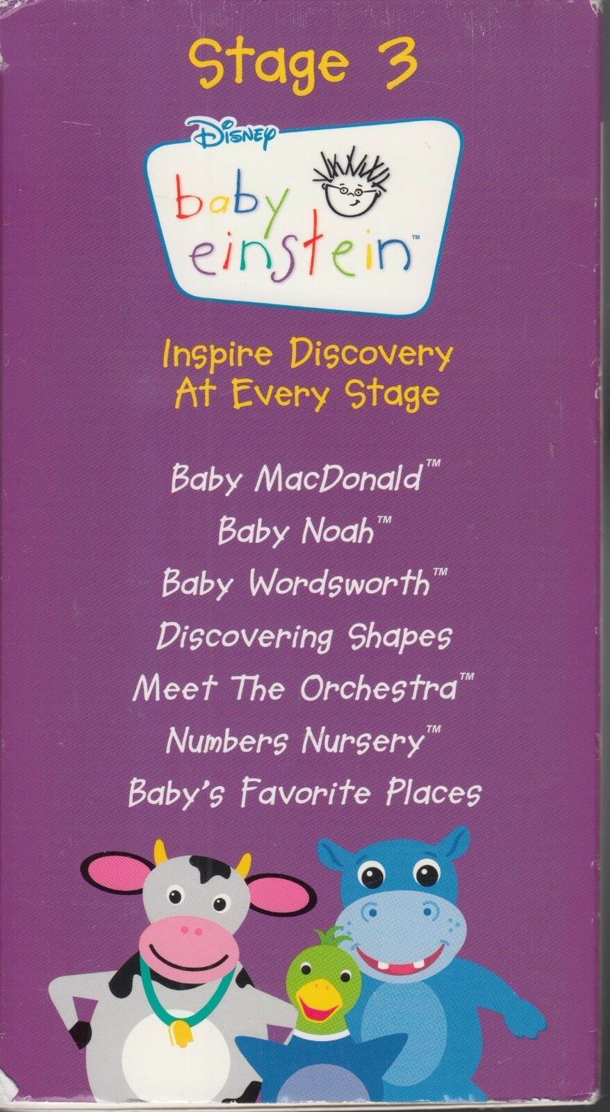 Baby Einstein Stage 3 - 7-DVD Pack (2007, Disney ) children's ...