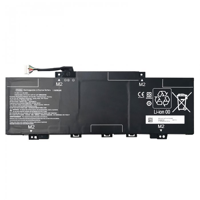 HP PC03XL Battery Replacement TPN-DB0E For Pavilion X360 14-cd0004la 14 ...