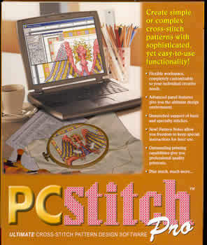 PC Stitch PRO Version 9 needlework cross stitch design Computer ...