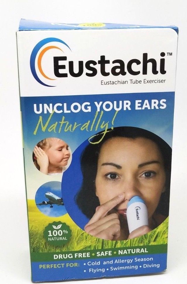 Eustachi Eustachian Tube Exerciser- Unclog Your Ears Naturally - Otoscopes