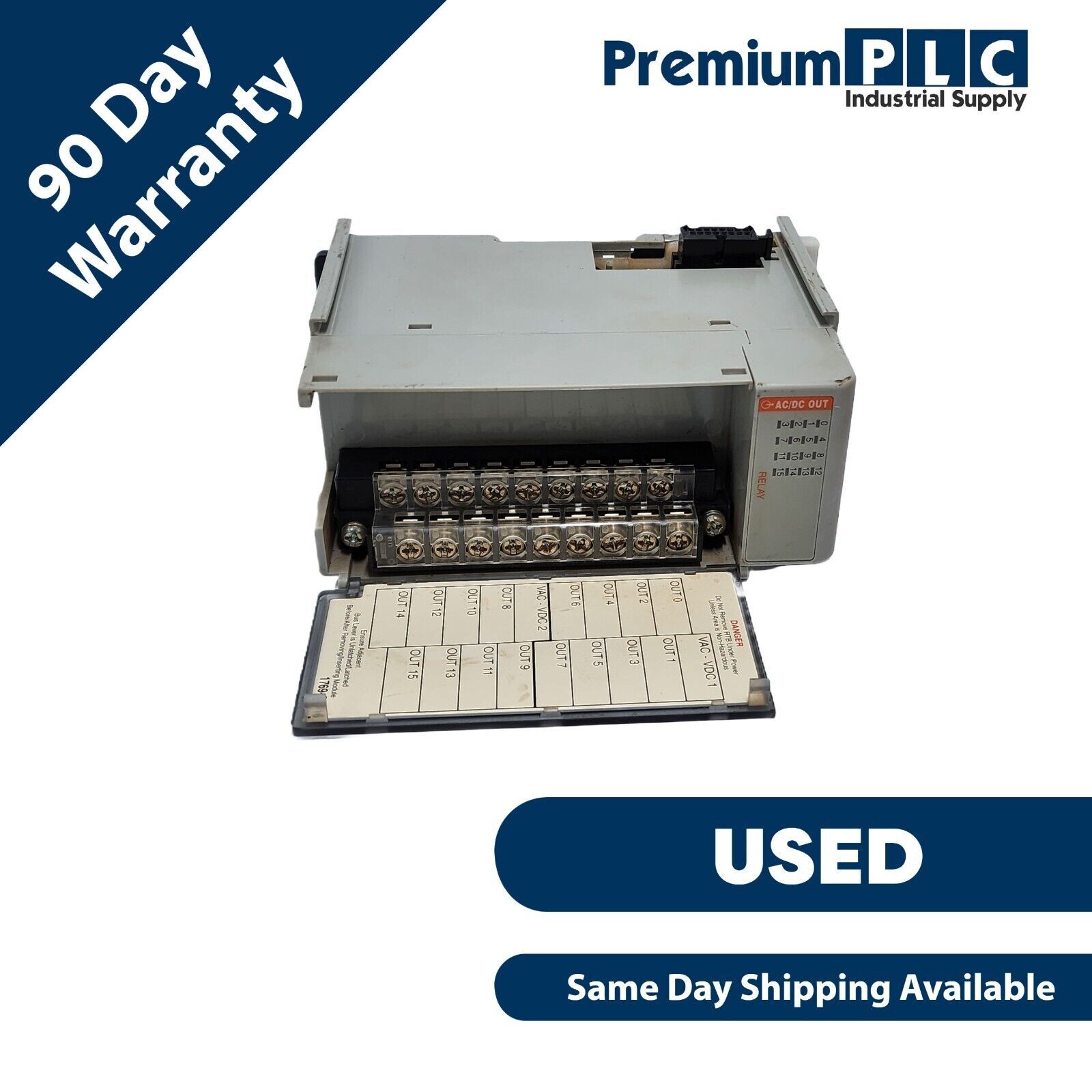 ALLEN BRADLEY 1769-OW16 /A CompactLogic I/O 16PT RELAY OUTPUT MODULE ...