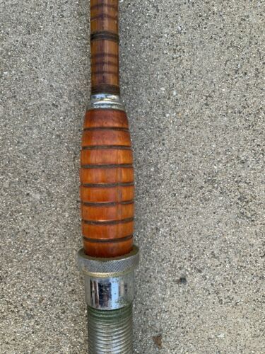 Vintage/Antique Montague Dreadnaught Heavy Duty Bamboo boat 2 Pc ...