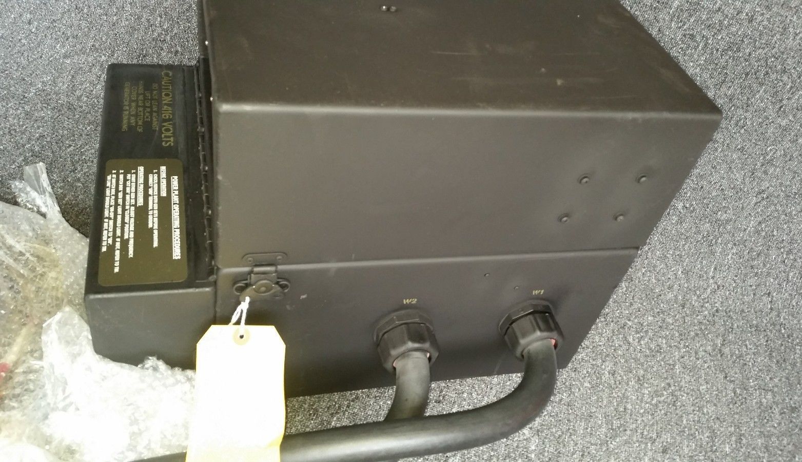 NEW MILITARY DIESEL GENERATOR CONTROL PANEL SWITCH BOX 10 5KW MEP ...