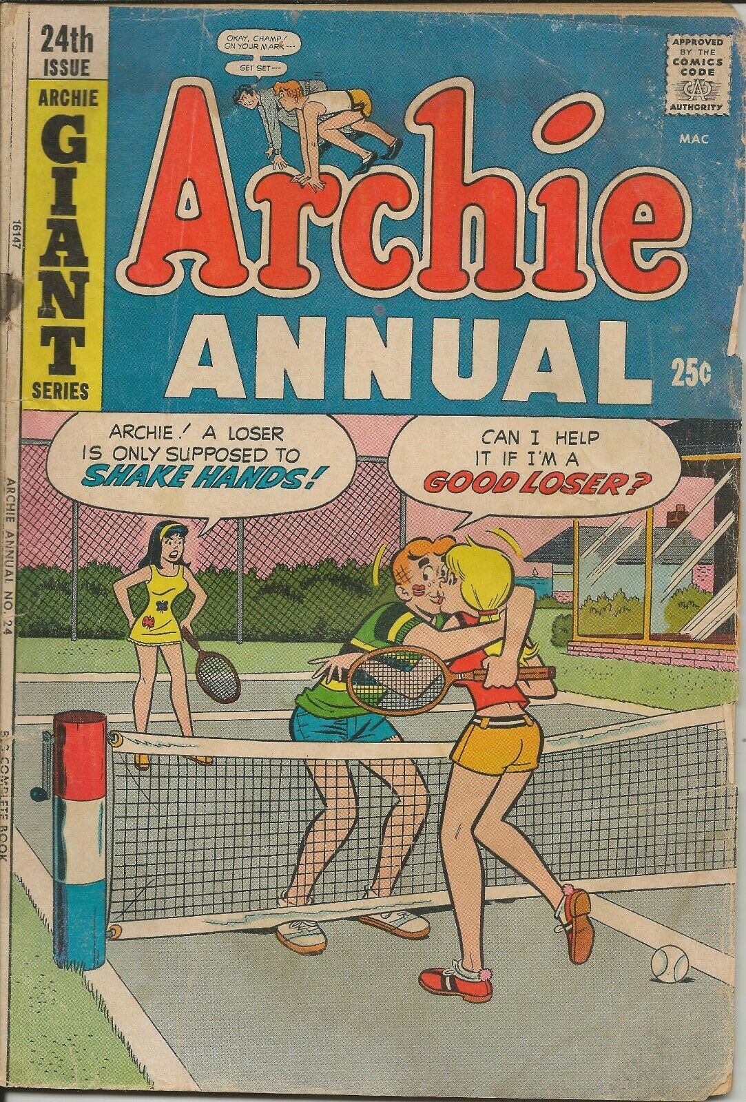 Archie Annual #24 ORIGINAL Vintage 1973 Archie Comics GGA - Comic Books ...