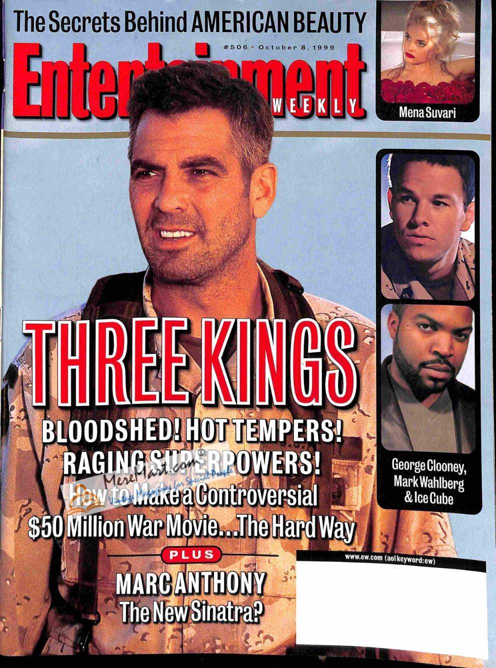 Cover Print of Entertainment Weekly, October 8 1999 - Magazine Back Issues
