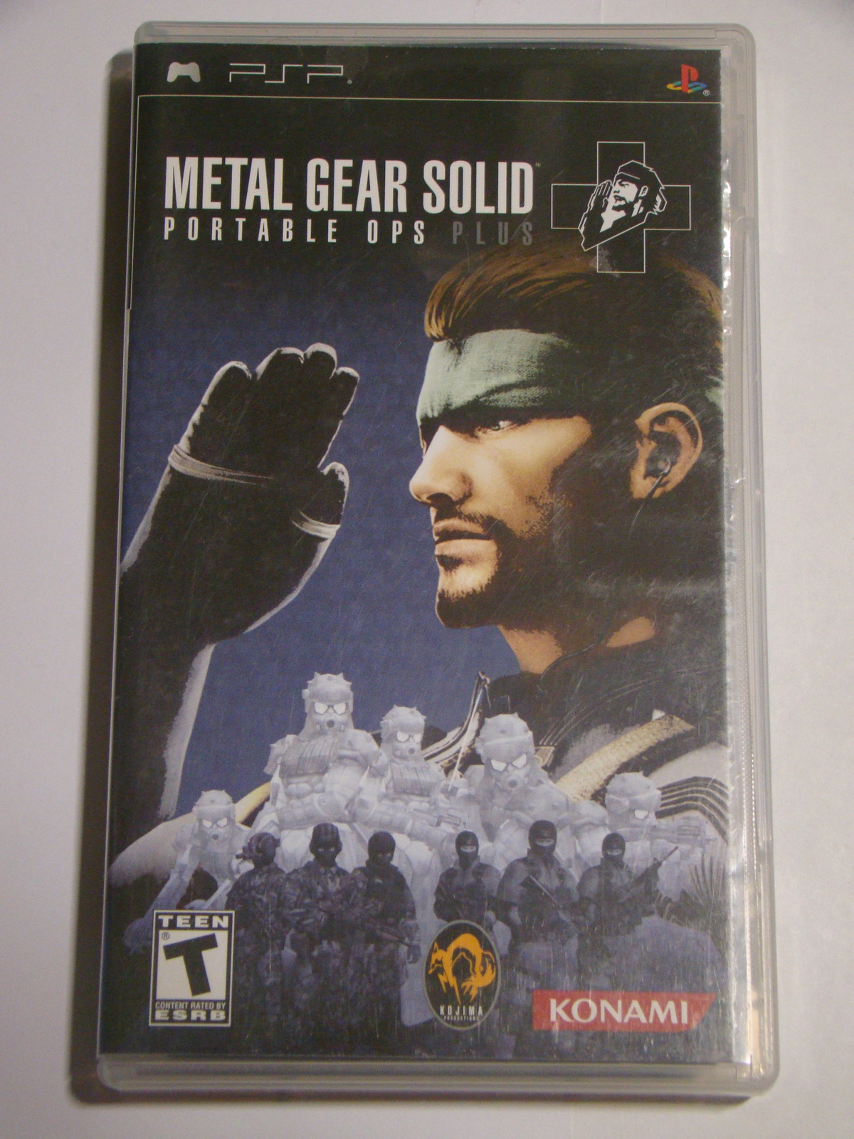 Sony PSP UMD Game - METAL GEAR SOLID PORTABLE OPS PLUS (Complete with ...