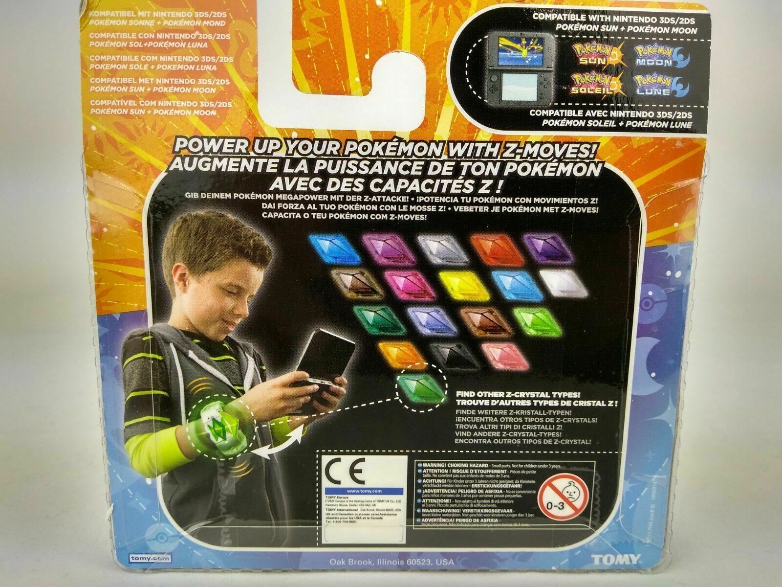 POKEMON Z CRYSTALS 3 PACK STEELIUM ROCKIUM POISONIUM TV AND MOVIE ...