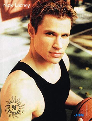 Nick Lachey - 98 - 98 Degrees - 11" x 8" Teen Magazine Pinup - Year ...