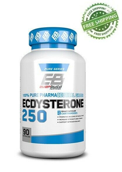 Everbuild Nutrition Ecdysterone 250 Mg 90 Capsules Herbs And Botanicals