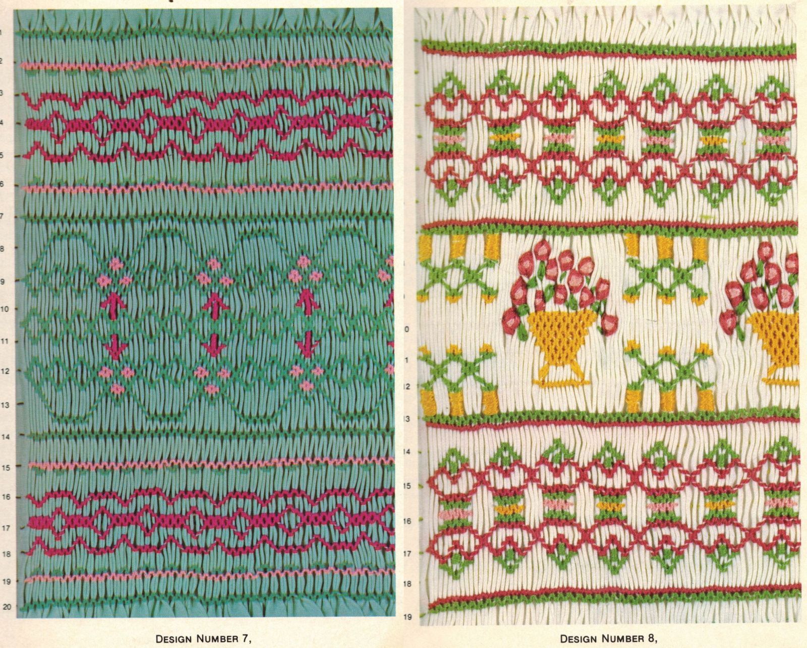 Vintage 1976 English Smocking Grace Knott 11 Designs Pattern Book ...