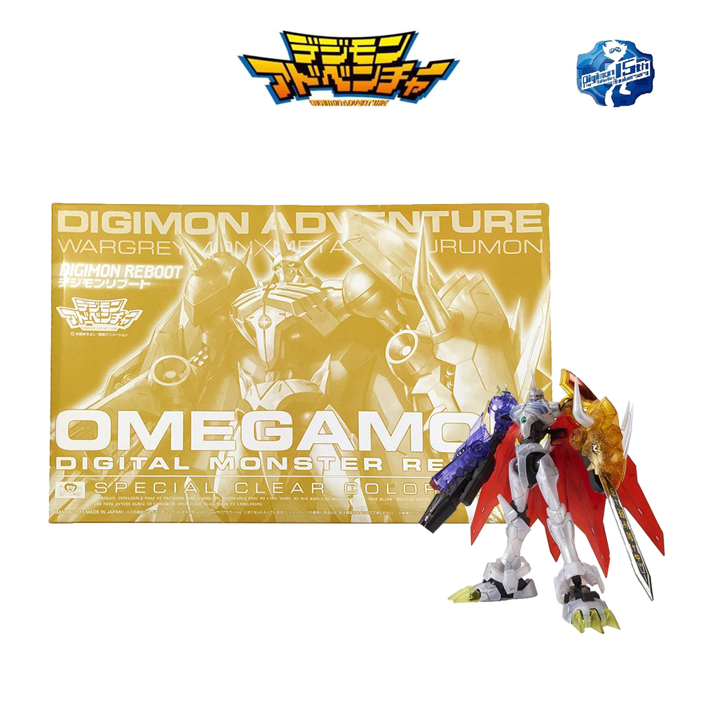 Bandai Digimon Reboot Omegamon Omnimon Special Clear Color Model Kit ...