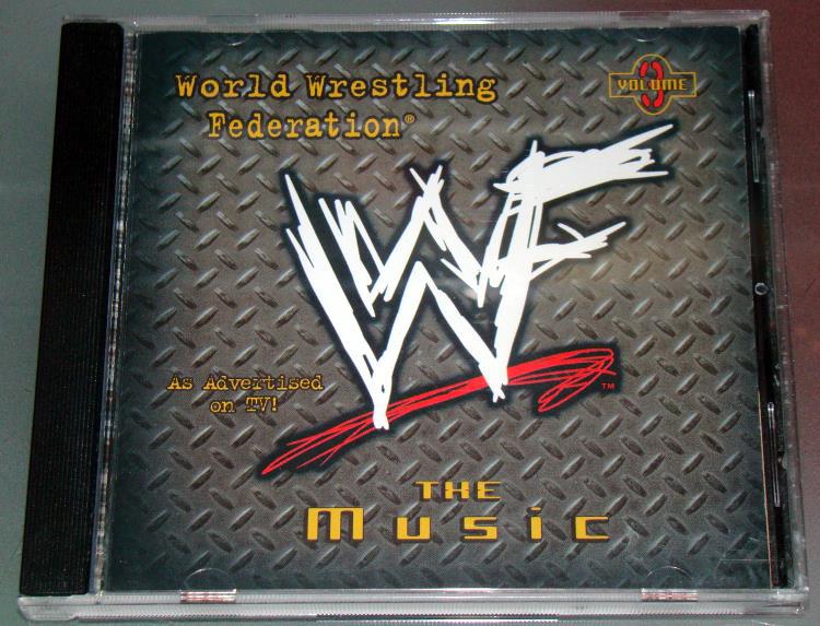 WWF WORLD WRESTLING FEDERATION - THE MUSIC Volume 3 - CDs