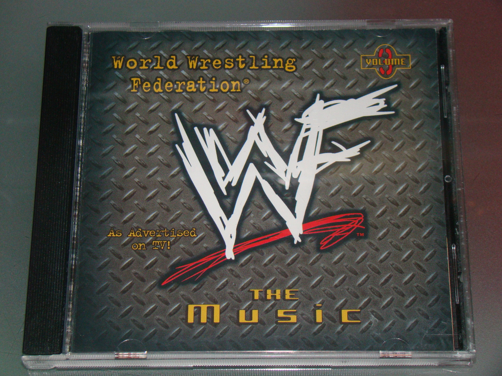 WWF WORLD WRESTLING FEDERATION - THE MUSIC Volume 3 - CDs