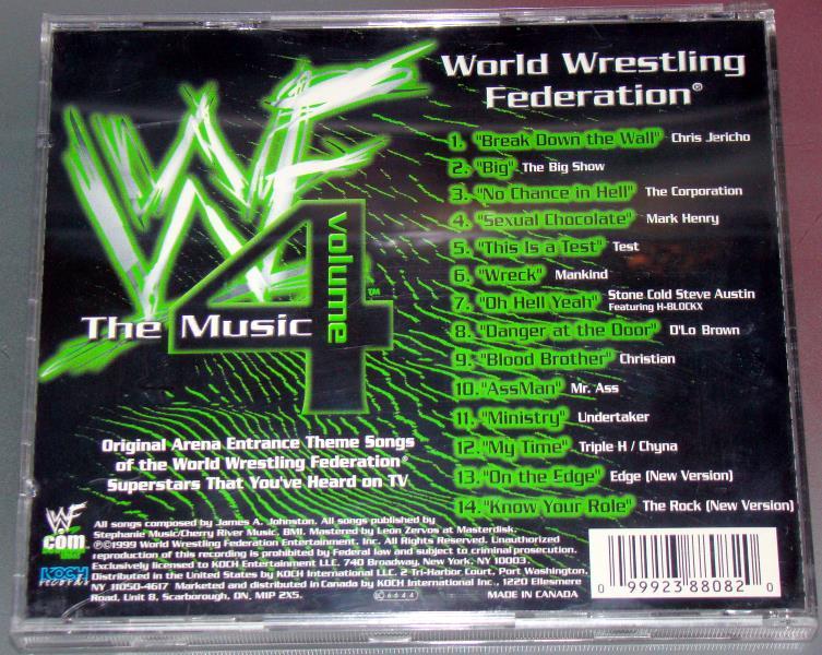 Wwf World Wrestling Federation - The Music and 50 similar items