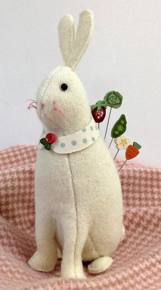 Semi-Sweet Pincushion Kit (pk529) chocolate bunny Just Another Button ...