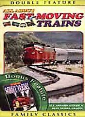 All About Fast Moving Trains & All Aboard [VHS] RARE COLLECTIBLE VINTAGE - DVDs & Blu-ray Discs