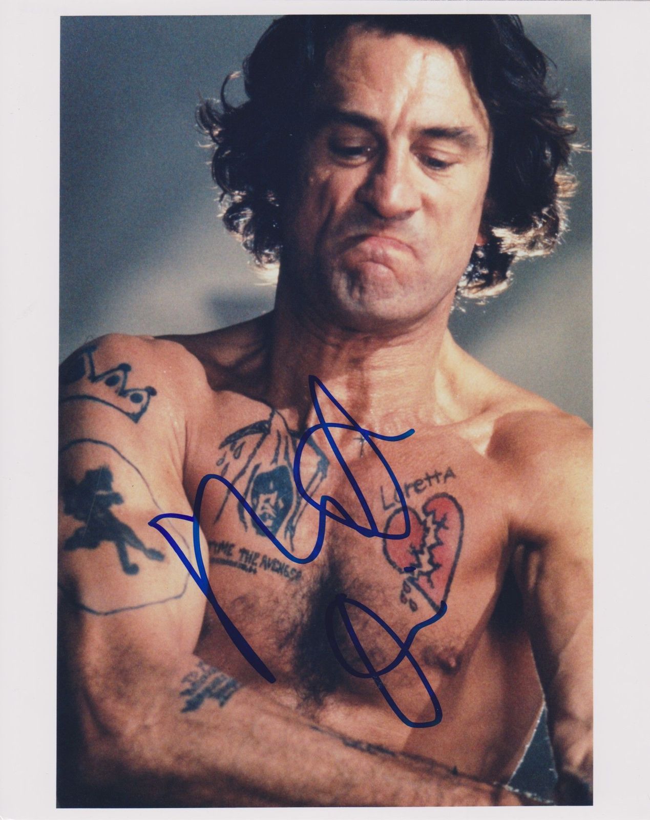 Robert De Niro Autographed "Cape Fear" Glossy 8x10 Photo - Photographs