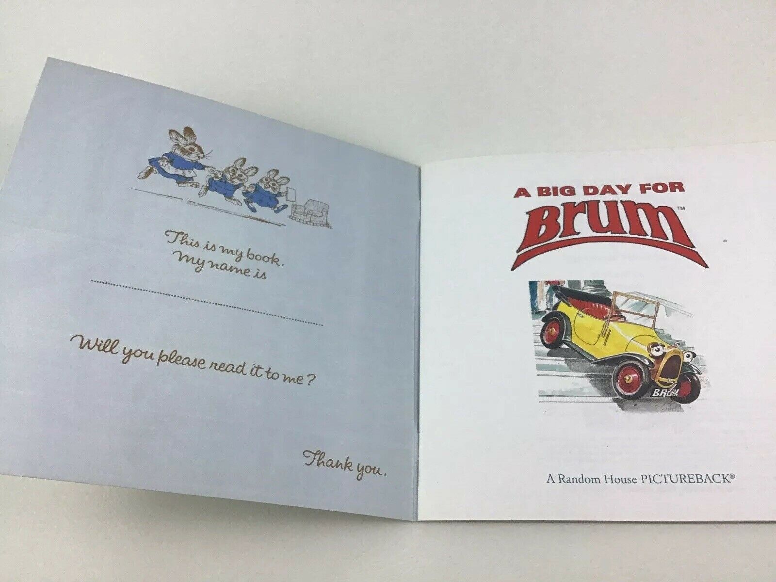 A Big Day For Brum Paperback Picture Book Ragdoll Random House Vintage ...