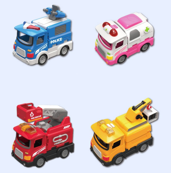 Mini Force Mini Pang Transformation Play Toy - Lucy, Max, Bolt, Sammy ...