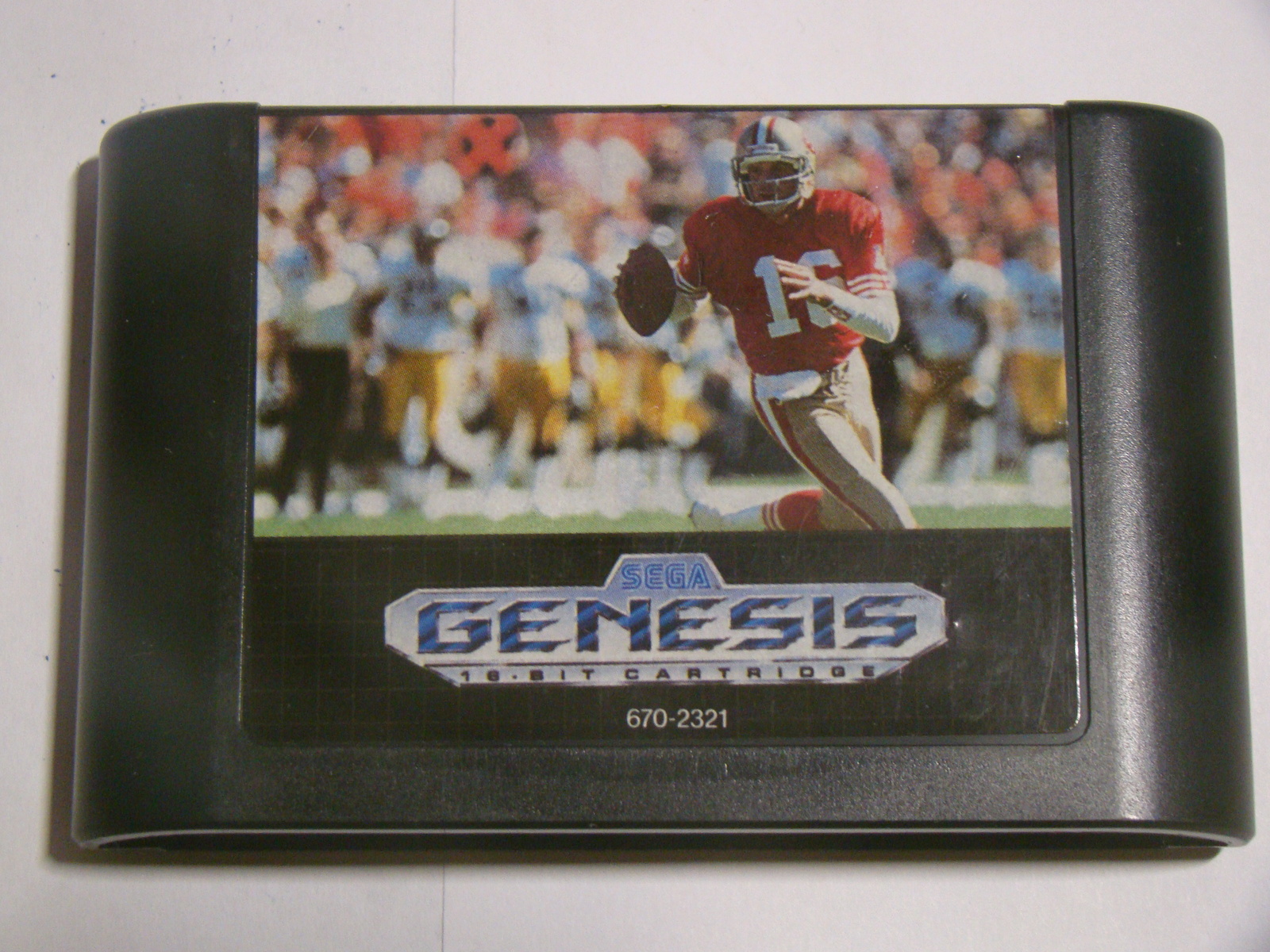 Sega Genesis - NFL SPORTS TALK FOOTBALL '93 Starring JOE MONTANA (Game ...