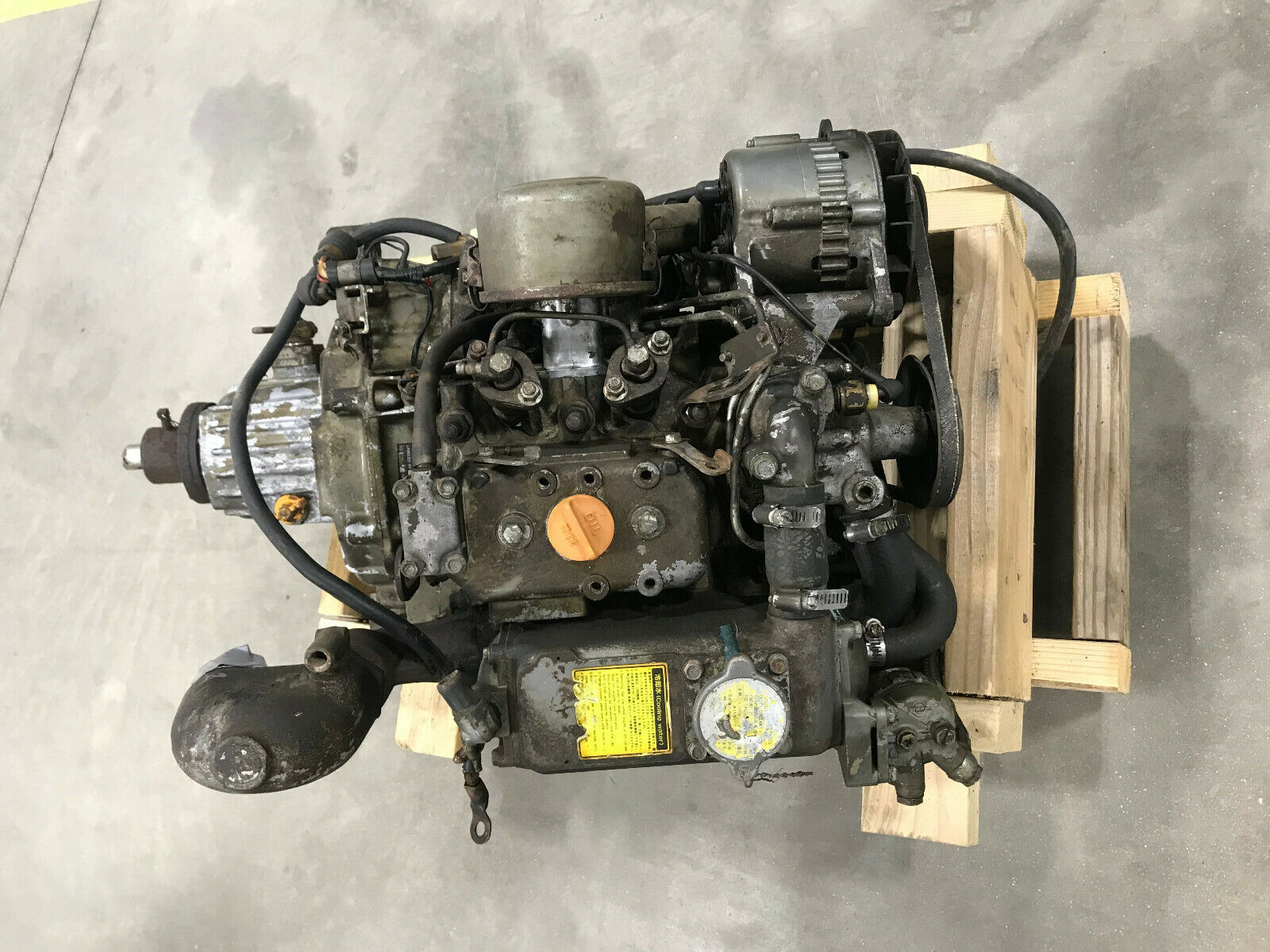 Yanmar 2GM20F , 16 HP Marine Diesel Engine with Kanzaki Gear ...