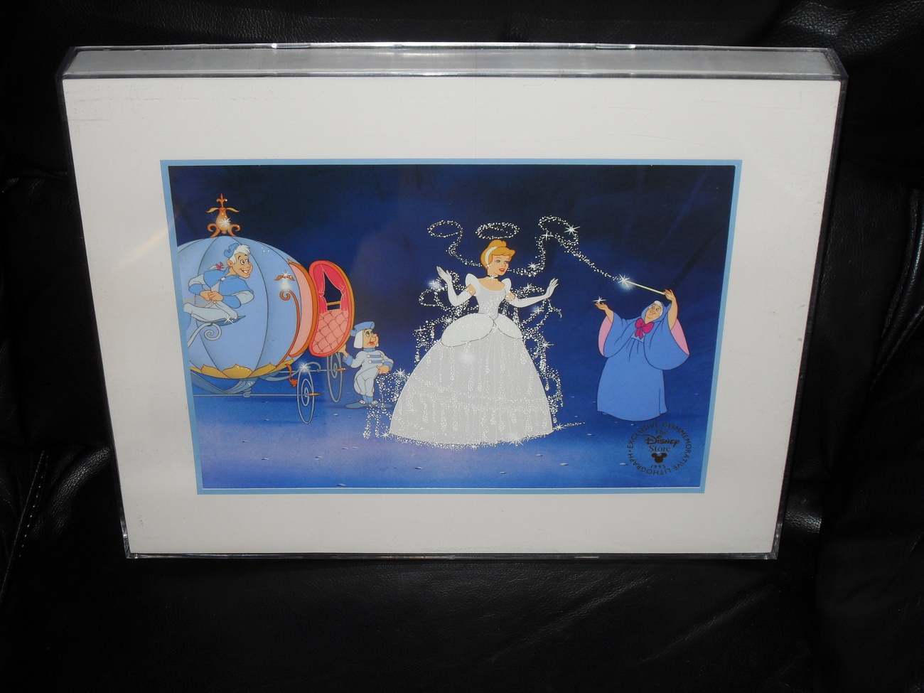1995 Disney Cinderella Framed Lithograph - Posters, Prints, Lithos