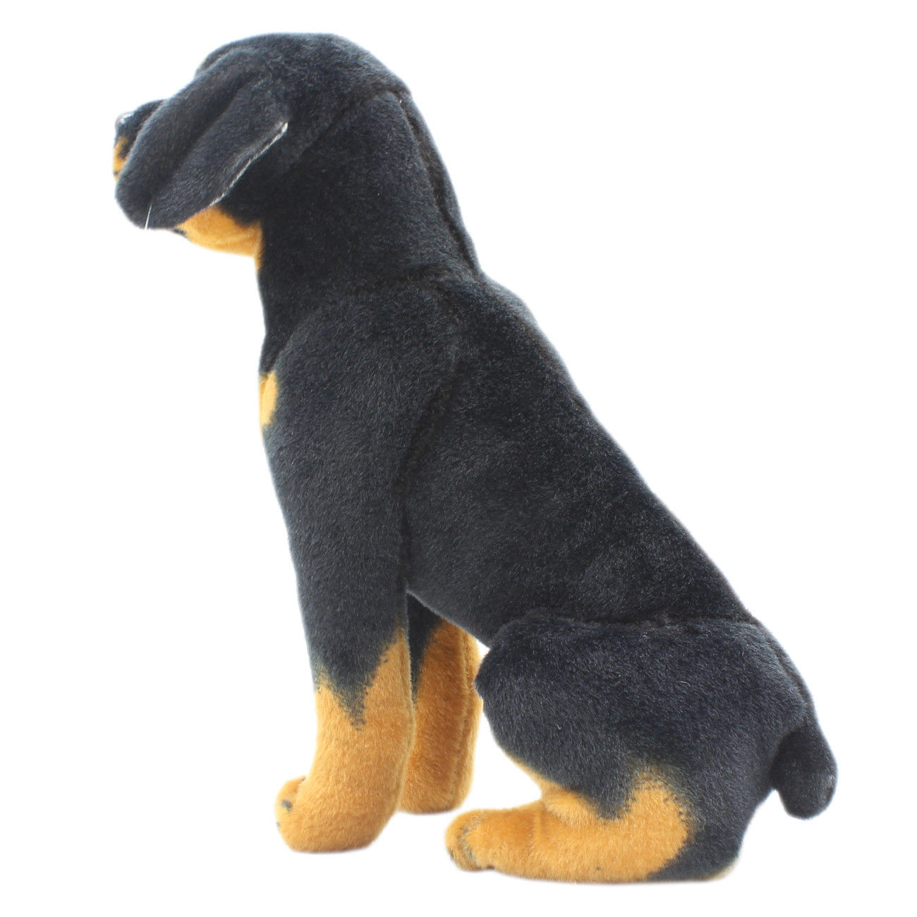Stuffed Animals Toys Dog Plush Lifelike Sitting Rottweiler 12 Inch Goft ...