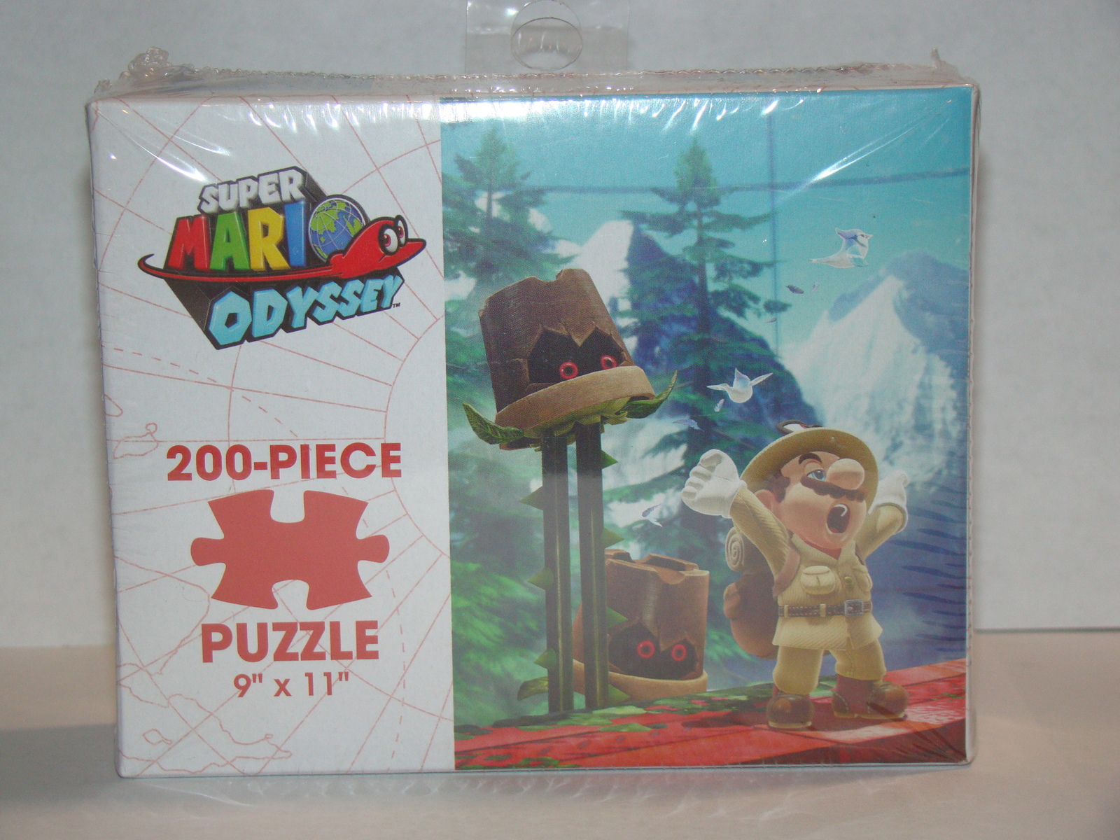SUPER MARIO ODYSSEY - "WOODED KINGDOM" - 200 PIECE PUZZLE - 9" x 11 ...