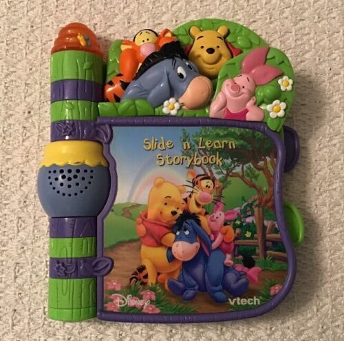VTech Winnie the Pooh Slide n Learn Storybook - Interactive Pages, 80 ...